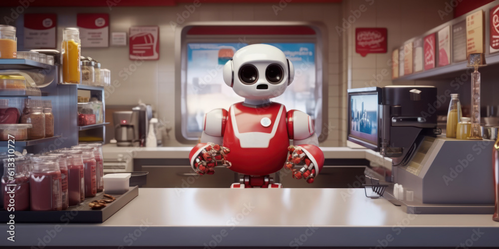 Advancing Automation: AI Humanoid Robot in Fast Food Drive-Thru ...