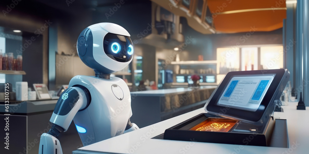 Automated Service: AI Humanoid Robot as Drive-Thru Order-Taker ...