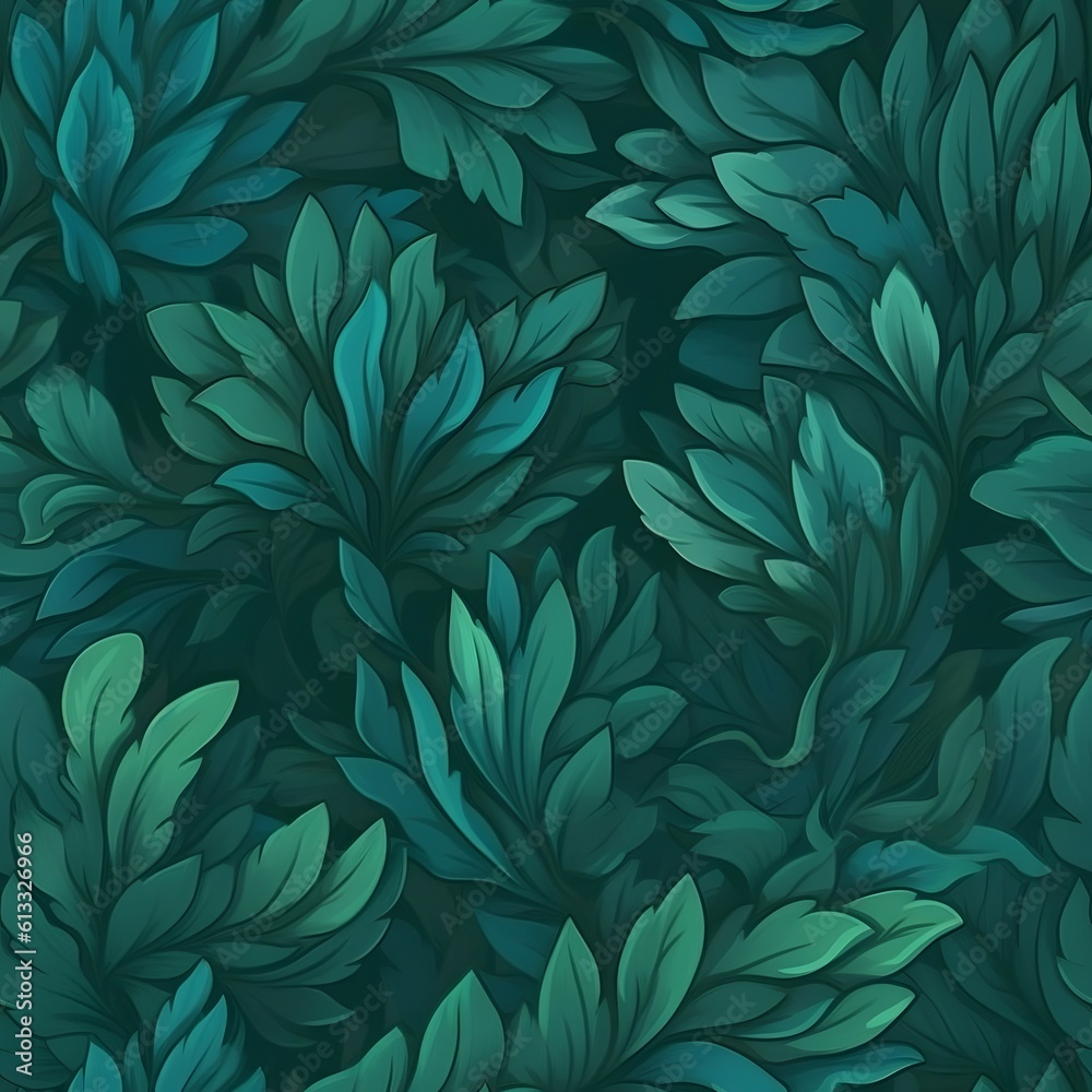 hand painted stylized Foliage texture, game texture, stylized, toon ...