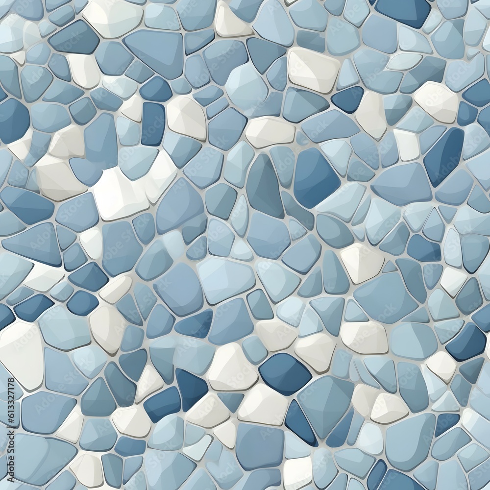 hand painted stylized monochromatic Mosaic texture, game texture ...