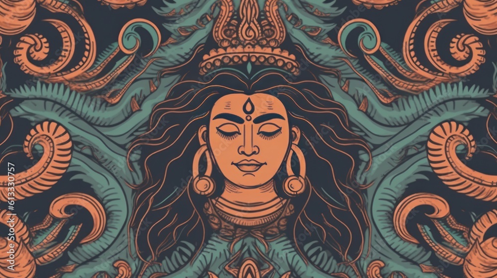 Hinduism. Hinduism Pattern. Shiva. Vishnu. Krishna. .Made With ...