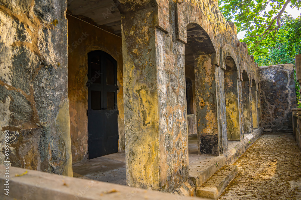 Entrance gate to the Con Son Prison Museum On Con Dao Island In Vietnam ...