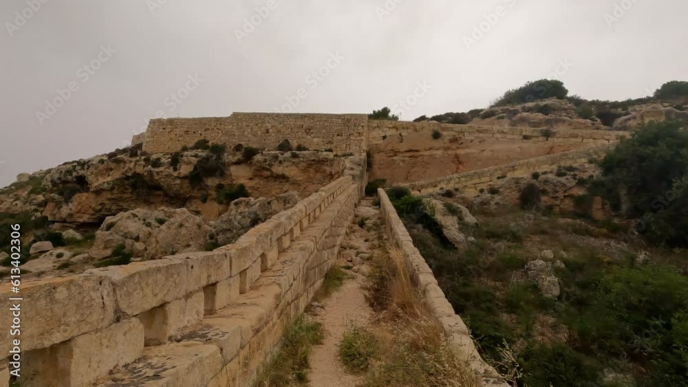 Victoria Lines Malta walking map and one-of-a-kind photography tour directions to the many ...