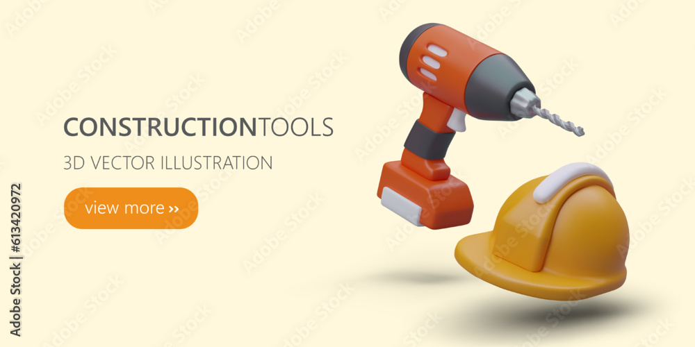 Tools for construction. Large selection of electrical appliances ...