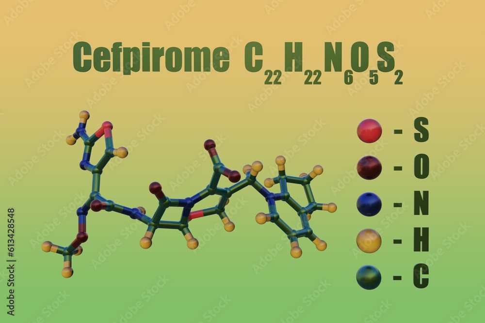 Cefpirome, a broad-spectrum, fourth-generation cephalosporin antibiotic ...