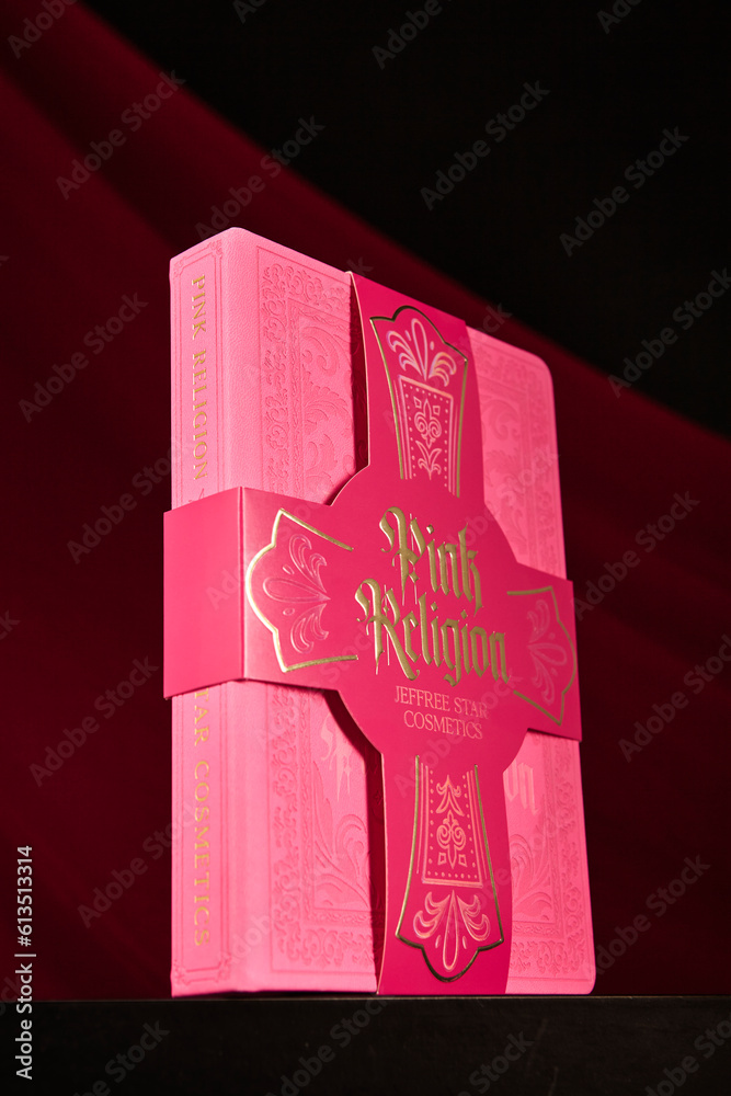 Udachnyy, Russia - 06.15.2023: JEFFREE STAR COSMETICS Eyeshadow palette ...