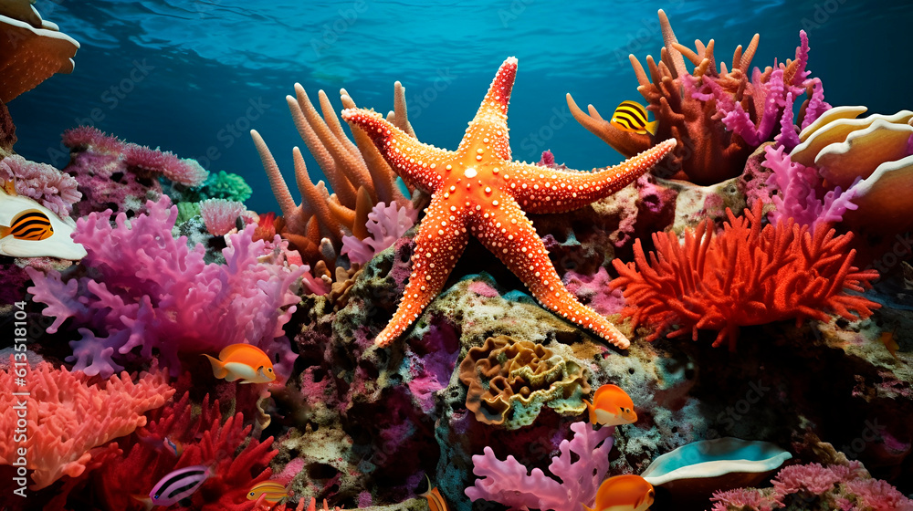 Coral Reef Starfish