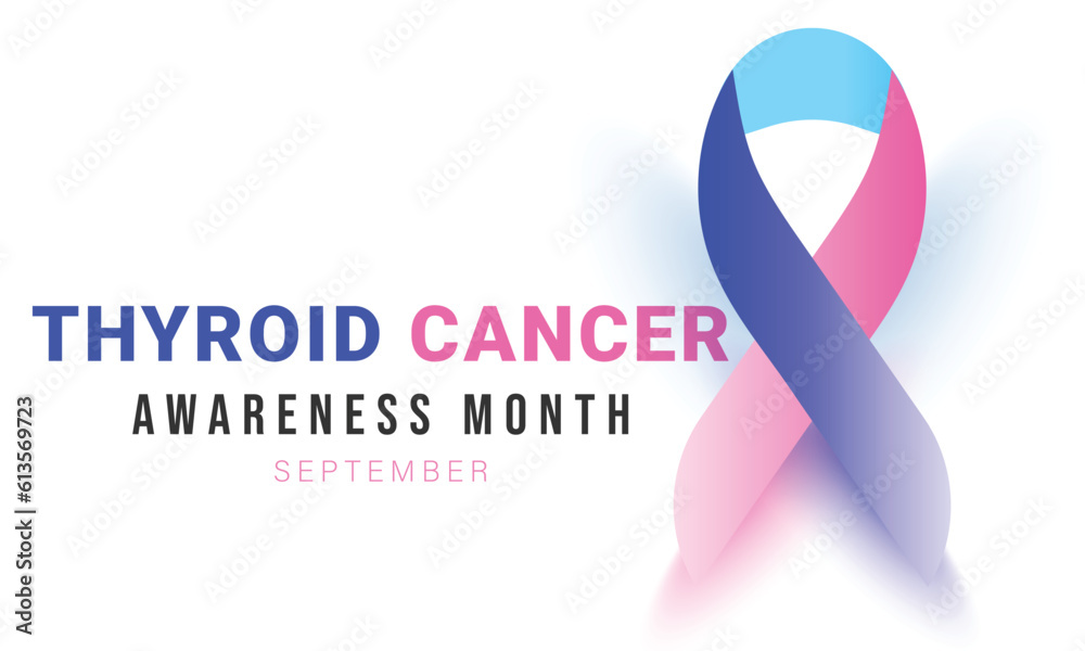 Thyroid Cancer awareness month. background, banner, card, poster ...