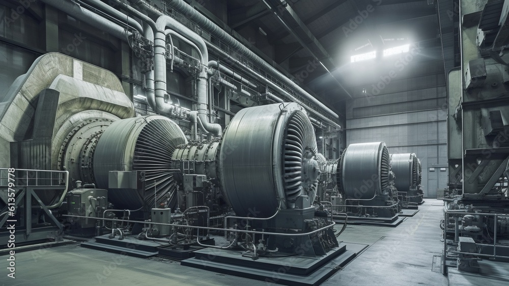 gas turbine electrical power plants, electric plants turbine generator ...