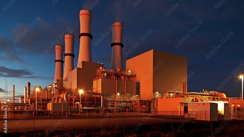 gas turbine electrical power plants, electric plants turbine generator ...