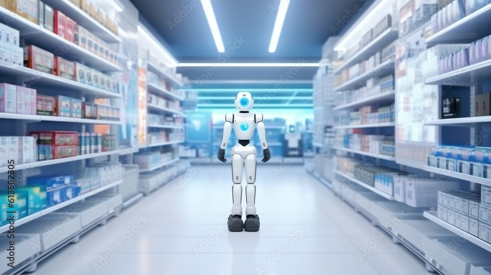 Stores that stock products on shelves with easily readable barcodes or ...