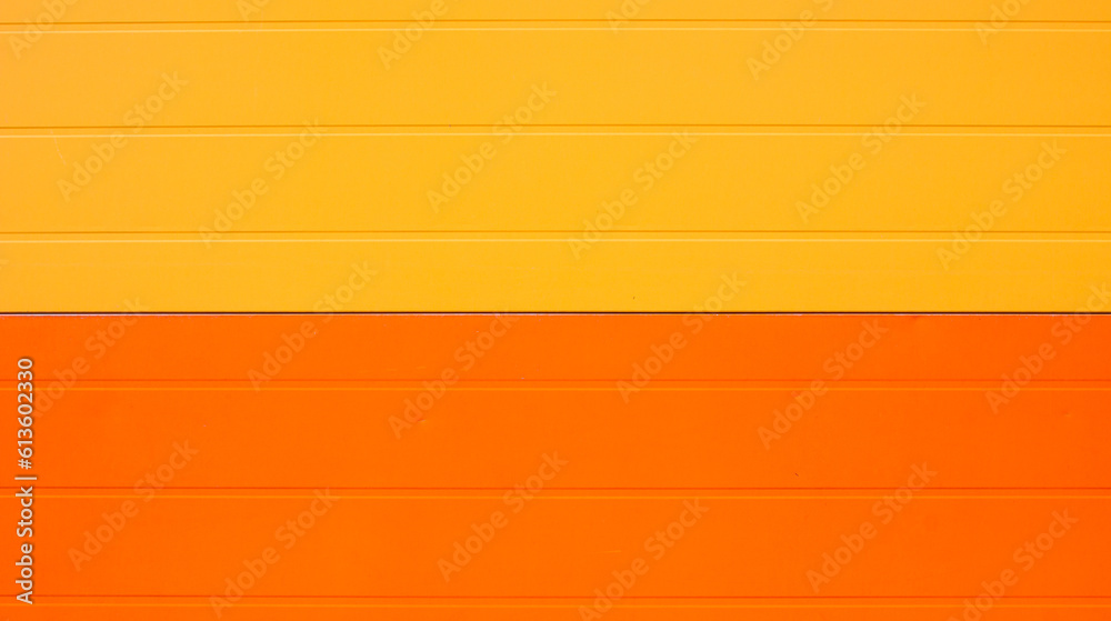 Color panel red-orange color building facade.Metal wall facade,wall ...