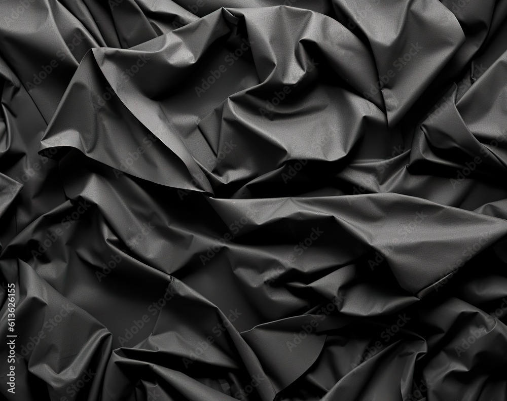 Crumpled and folded black paper texture images for background logo ...