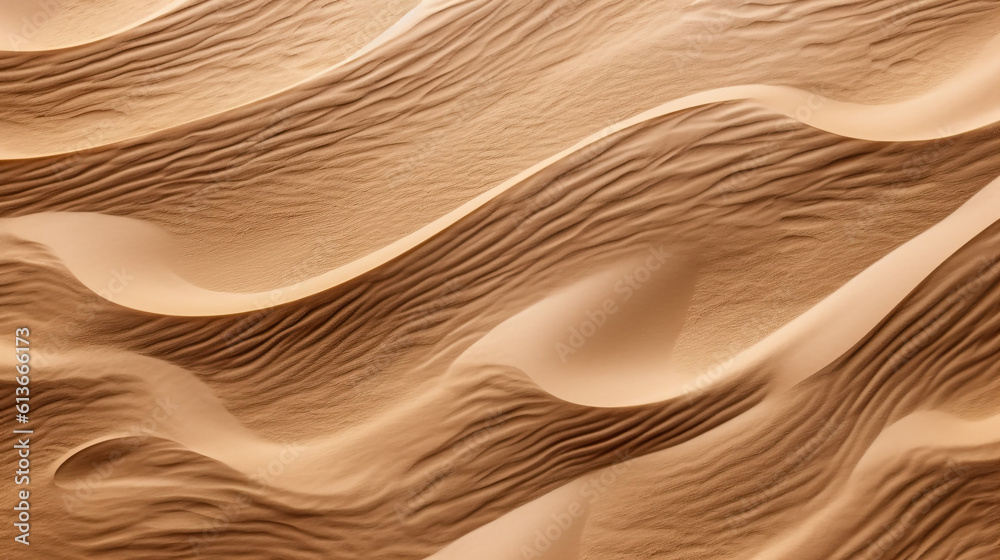 Aerial top view of desert, dune pattern for texture background Stock Illustration | Adobe Stock