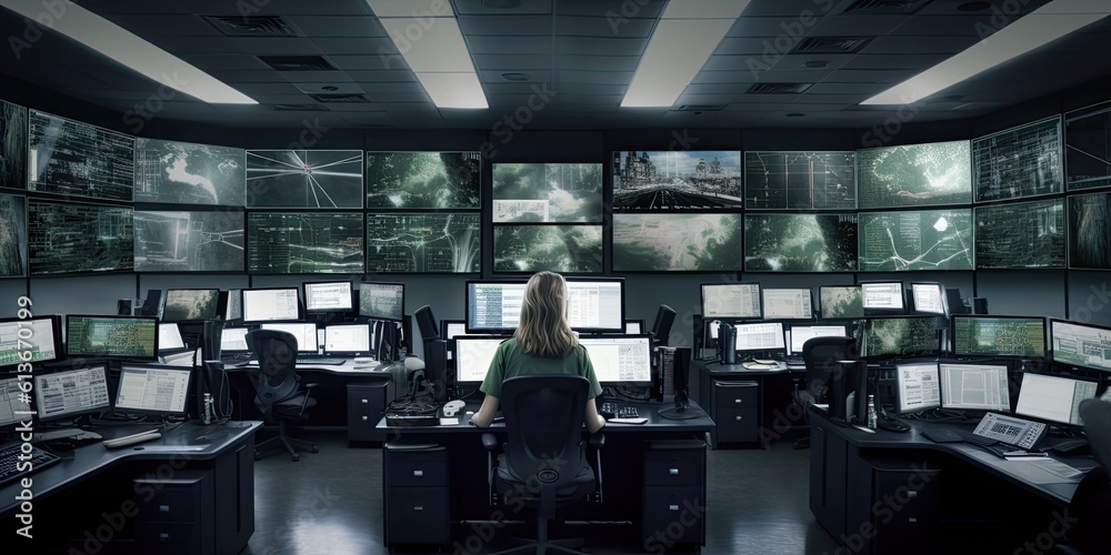 a 911 call center for first responders, fire, police, and medical ...