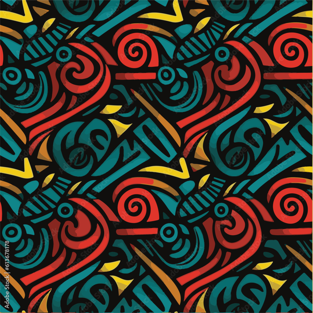 Pattern Inspired First Nation Geometric Textile Graphic texture maori ...