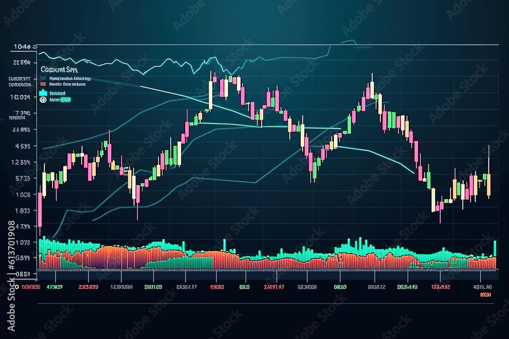 Stock market map on the background generated by AI; free photos Stock ...