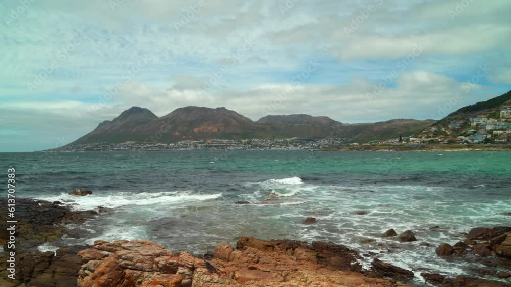 Noon Fish Hoek Simon's Town Muizenberg stunning windy sea coastline ...