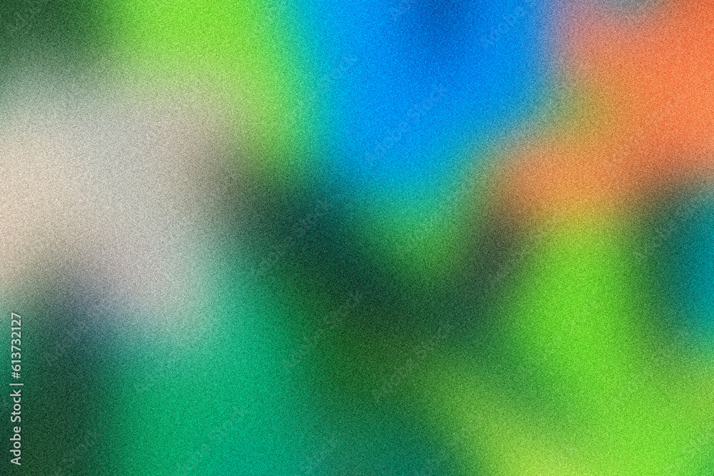 ภาพประกอบสต็อก Organic green lo-fi grainy gradient textures. Light green gradient background ...