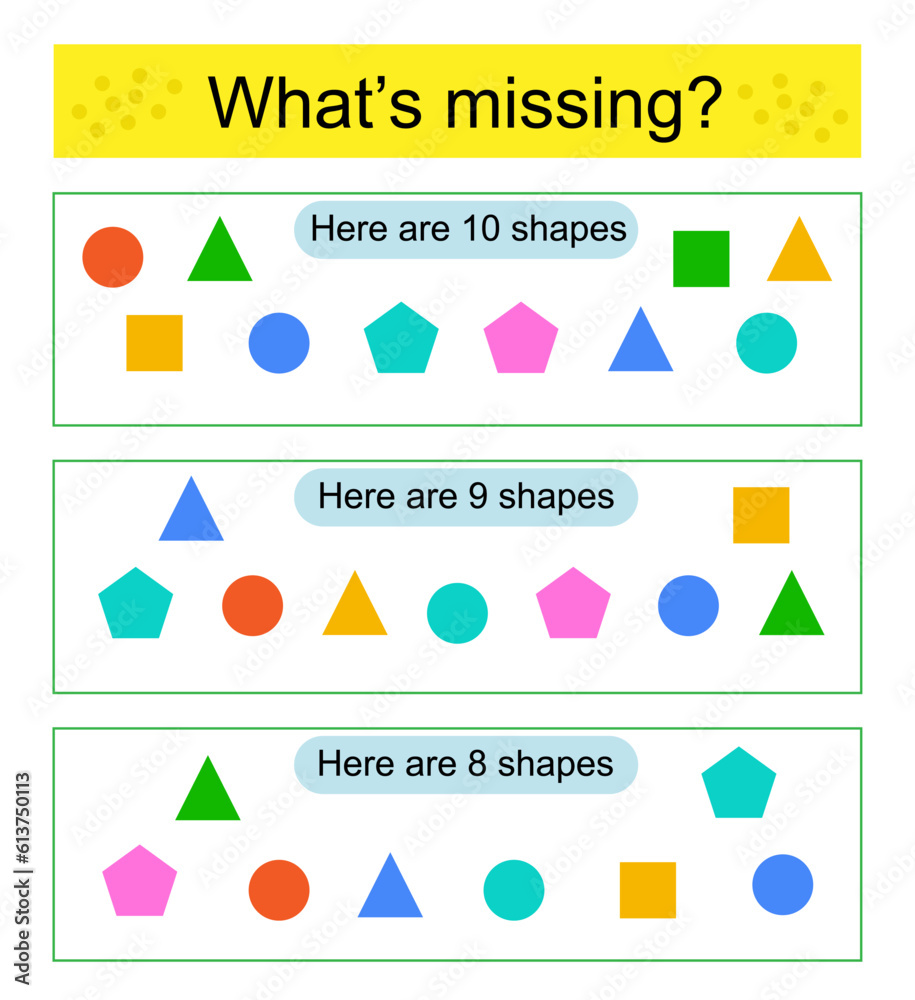 Puzzle game for kids. Task for the development of attention and logic ...