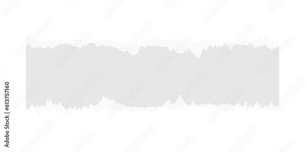 Torn Sheet Paper Illustration. Torn or ripped paper sheet. Scrapbook ...