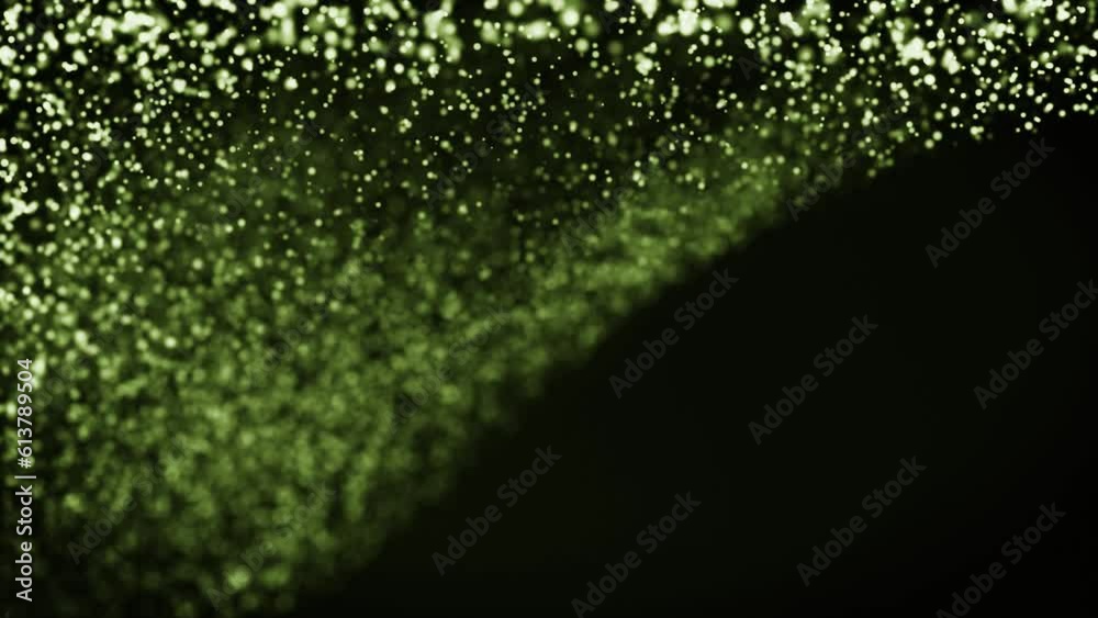Particles loop background animation in 4k Abstract cyber light ...
