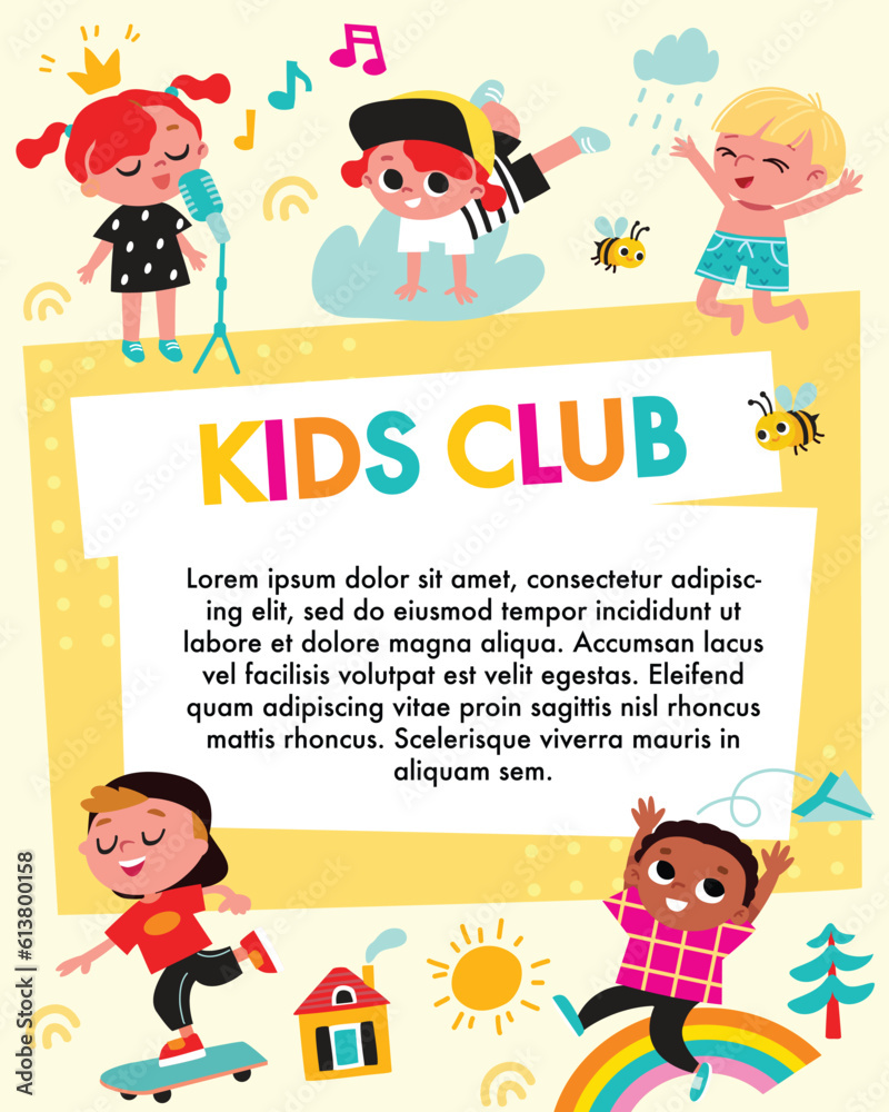 Children playing togetherChildren playing together. Different children ...