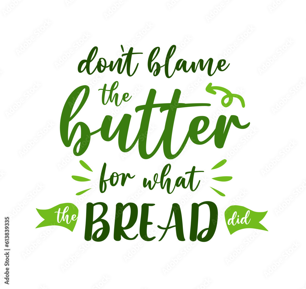 Hand drawn keto diet slogan illustration lettering "don't blame the ...