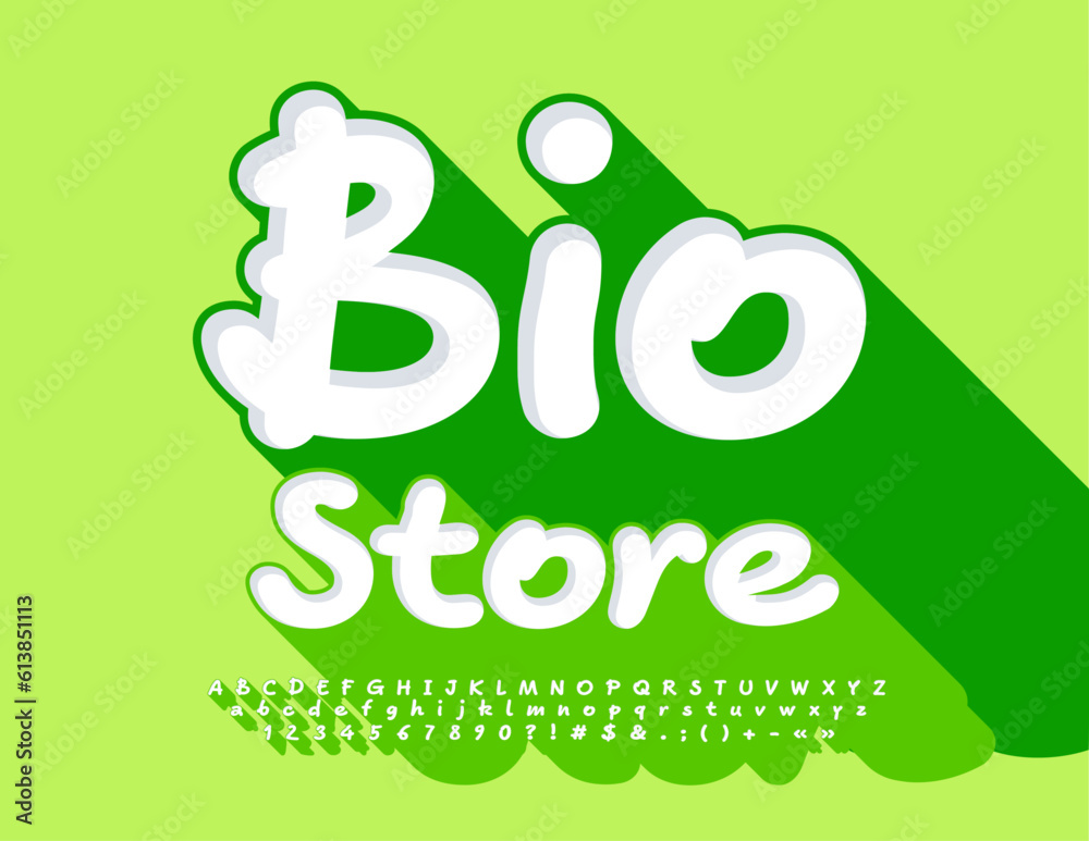 Biology Font Letters