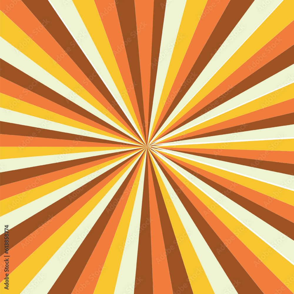 Abstract background of lines reminiscent of the 70s in its shapes and ...