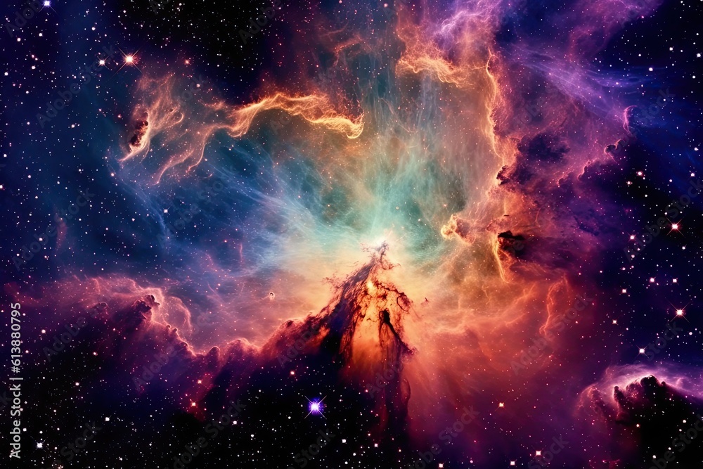 Balletto Celestiale: Un Tappeto Cosmico di Luce Stellare e Arte Nebulosa Catturato in Ultra-Alta ...