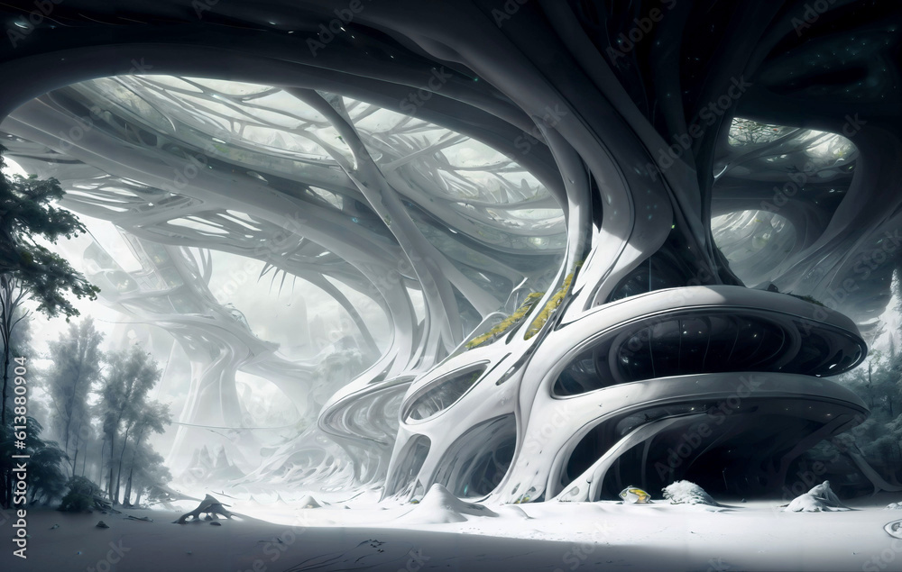 ภาพประกอบสต็อก stadium sci-fi background futuristic. free from ...