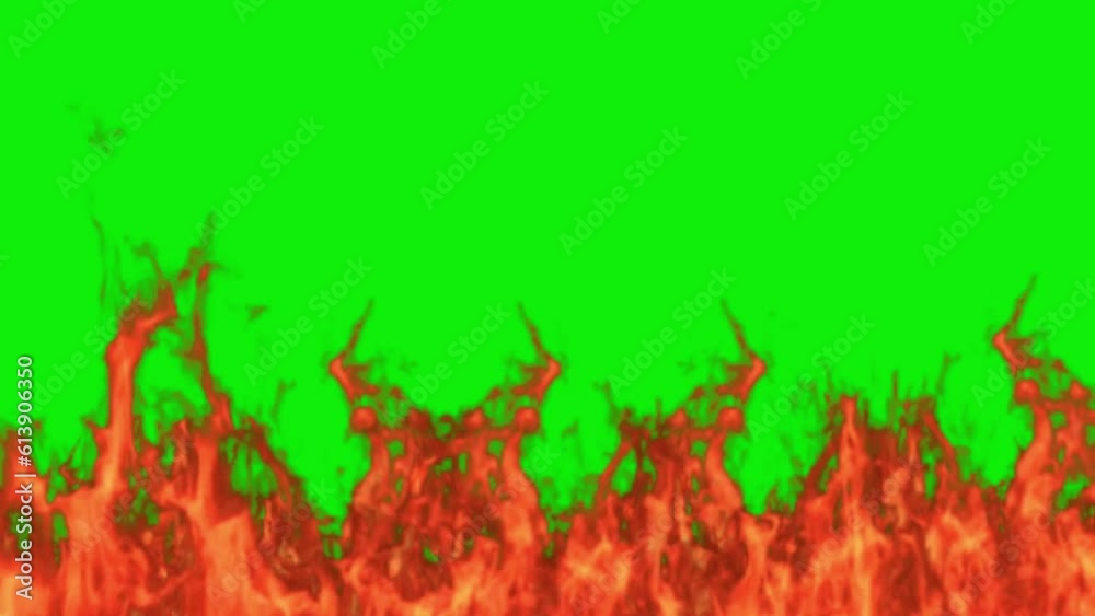 Green screen fire footage, with beautiful motion, perfect for ...