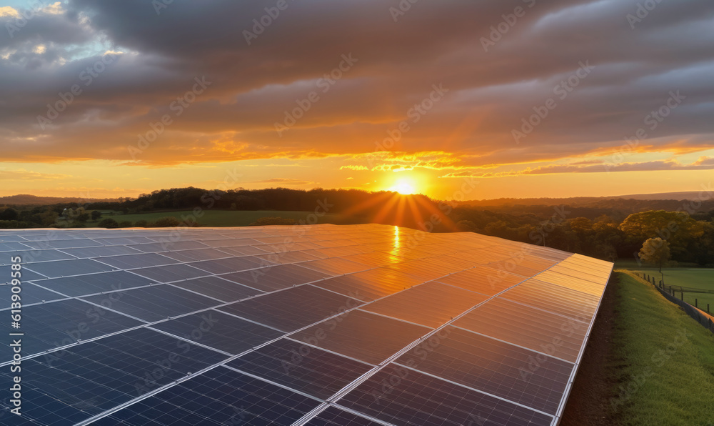 Stockillustratie Powering the Future: Embracing the Renewable Energy ...