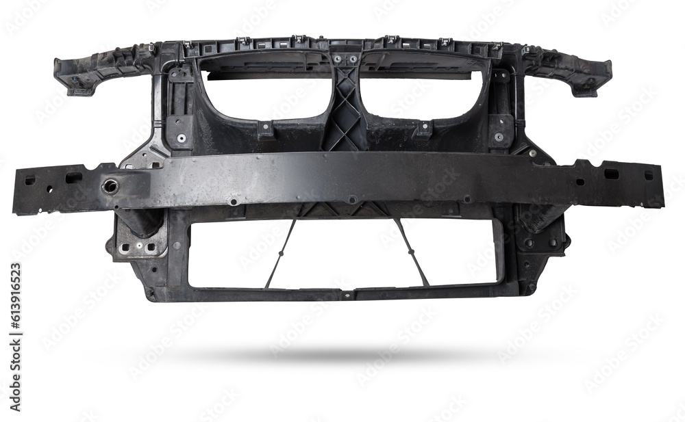 Plastic stiffener reinforcement for the front panel of the car black ...