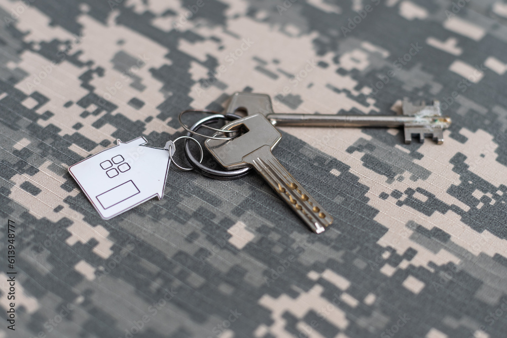 army military background and key Stock Photo | Adobe Stock