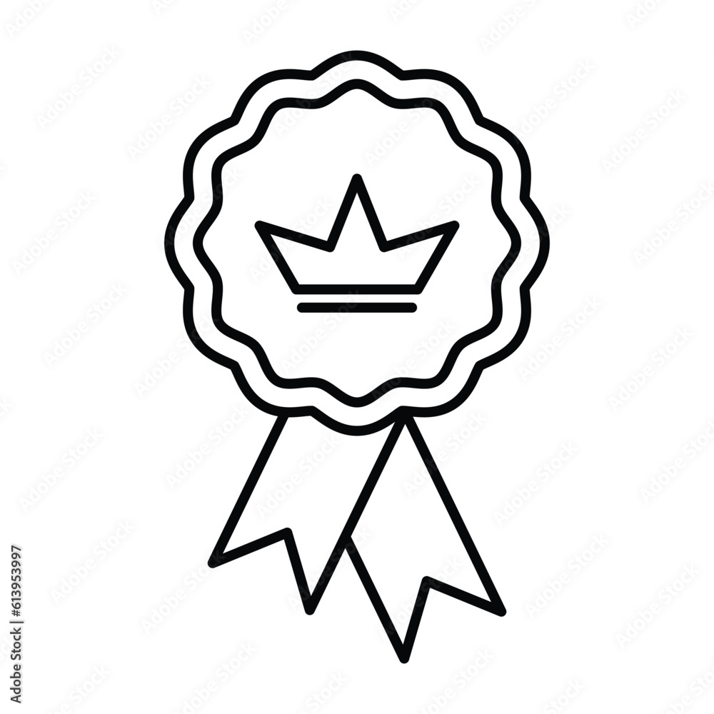 Premium Badge Icon, Medal Vector, Winner Badge, Certification Icon ...