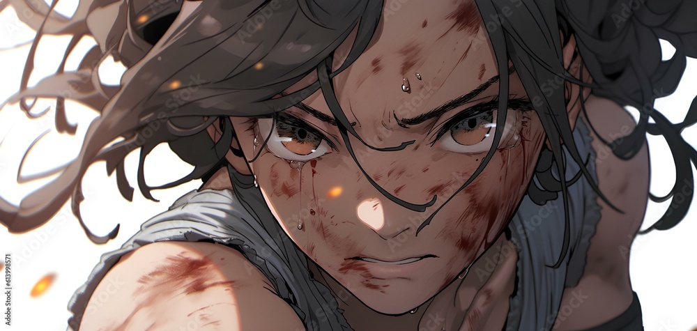 Strongest female fighter who struggles despite major injuries, japanese ...