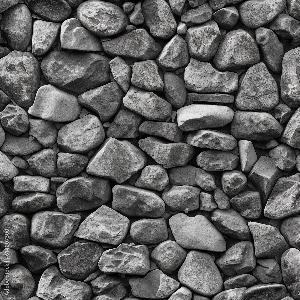 Stone wall texture background - grey stone siding with different sized ...