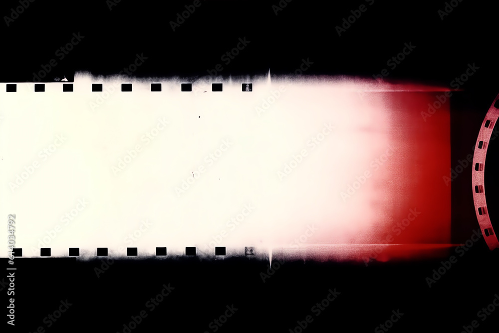 Generative AI Film frame photo strip high-resolution blank filter. 35mm ...