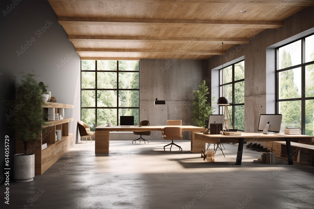 Moderen office Stock Illustration | Adobe Stock