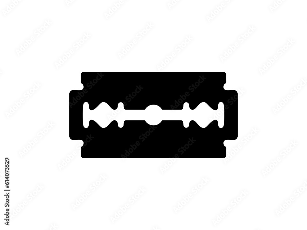 Razor Blade Silhouette for Icon, Symbol, Art Illustration, Logo Type ...