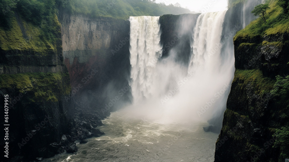 "Hold your breath as you witness the majestic power of a thundering ...