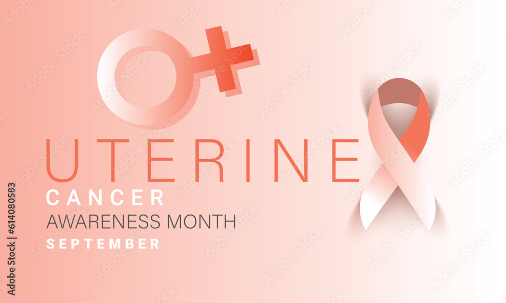 Uterine Cancer awareness month. background, banner, card, poster ...