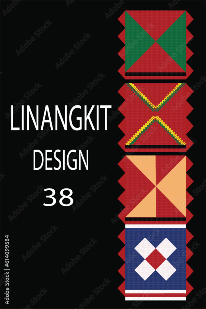 It is a traditional handicraft design by native tribes in East Malaysia ...