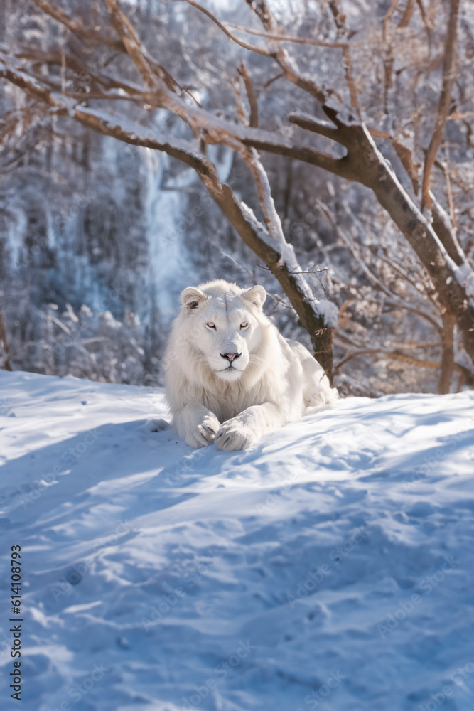 Snow White Lion
