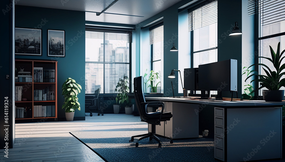 blue dragon an office background image for zoom and skype calls HD ...