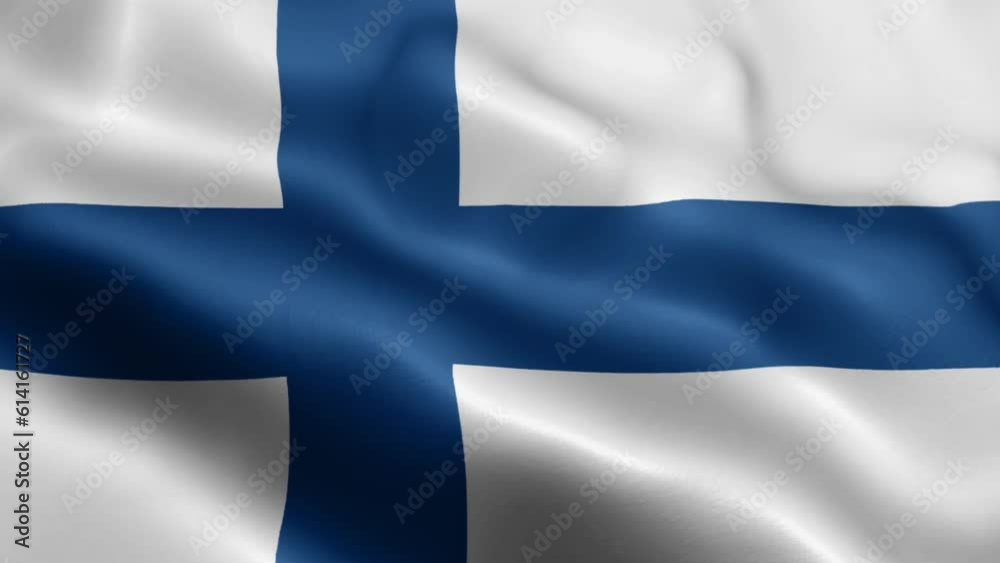 Finland Flag video waving in wind. Finland Flag Finland Flag background ...