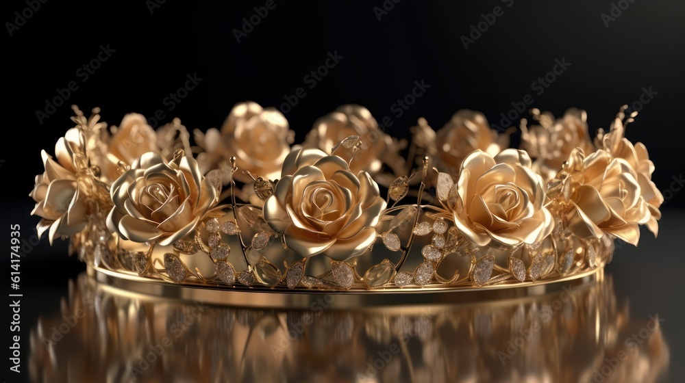 golden ring with diamonds HD 8K wallpaper Stock Photographic Image ...