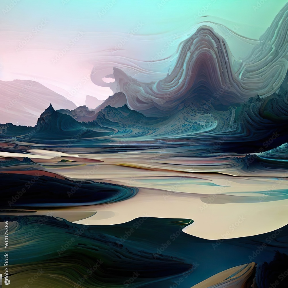 Generative landscapes: Create AI-generated landscapes with unique and ...